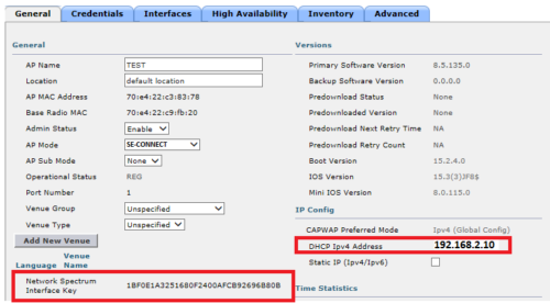 How to configure Cisco AP as a Spectrum Analyzer – lightweight mode ...
